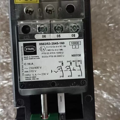 议价8562/53-2045-160 STAHL斯塔尔 工业防爆开关 C16A议价维修