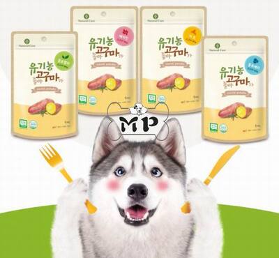 韩国NATURALCORE狗零食奶酪红薯