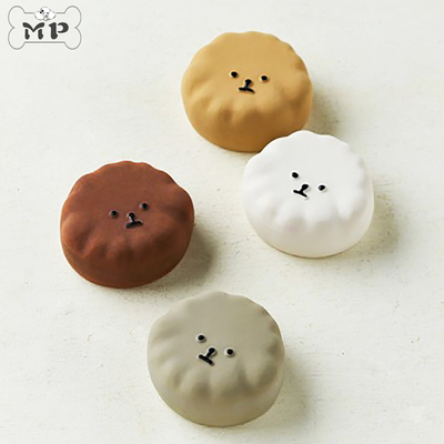 biteme贵宾比熊头狗狗发声玩具