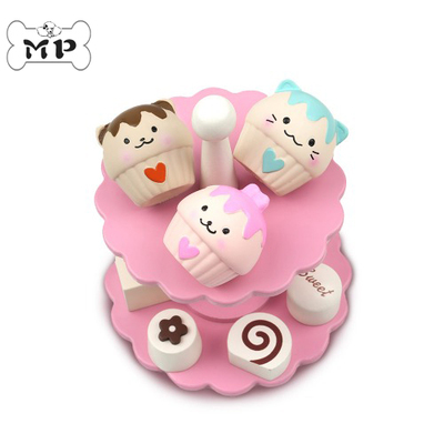 parisdog兔子熊松饼乳胶发声玩具