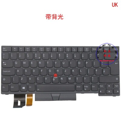 UK键盘联想Thinkpad T14 P14s Gen2 5N21B08364 5N21B08401