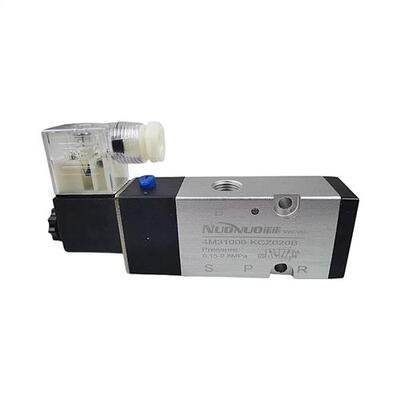 全新气动打刀缸电磁阀4M31008B-KCZ020B A 4N310-08豪澄专用DC24V