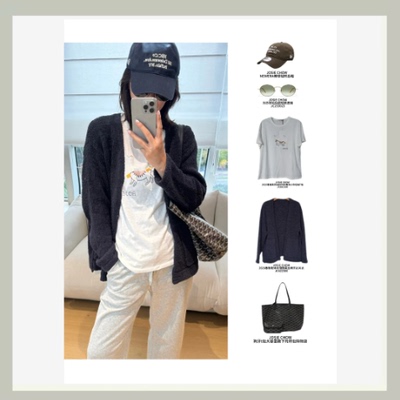 JOSIE CHOW【趣味】2026新款轻奢减龄闲刺绣小马短袖T恤JC851560