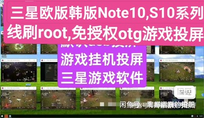三星Note10+ N976N G975N G973N G970N游戏投屏免授权Root,OTG包