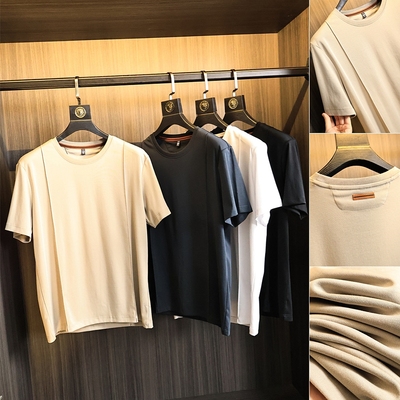 轻奢线高端液氨工艺短袖T恤衫