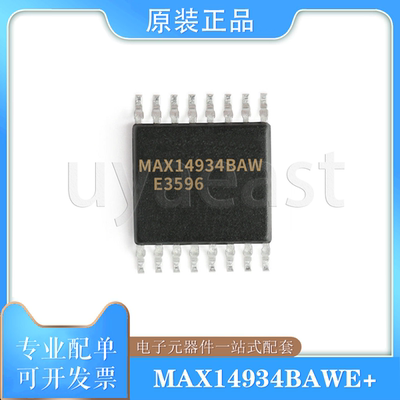 MAX14934CAWE+T隔离器SOIC-16