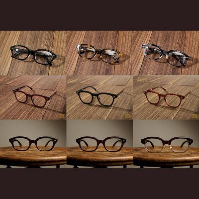 【特价清仓】【丹羽雅彦-赛璐璐】Glad Hand 日本手工眼镜框