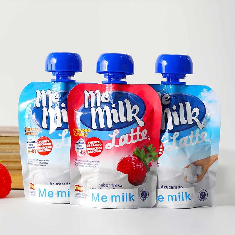 西班牙进口Memilk草莓原味配制型含乳饮料儿童营养早餐奶即饮饮品