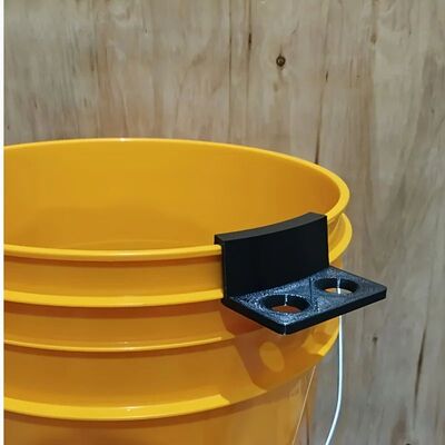 Car Wash Bucket Attachment Brush Holder, Universal Design