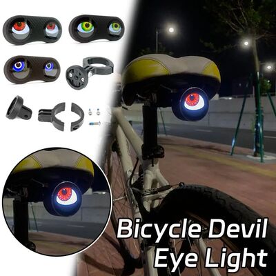 Bicycle Devil Eye Light USB Rechargeable Long-lasting