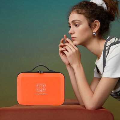 PU Leather Hard Travel Storage Bag Shockproof Protector