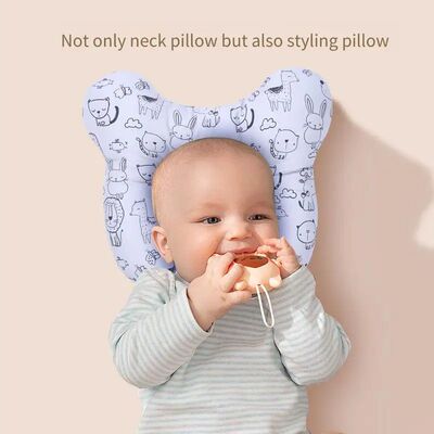Baby Stroller U-Shaped Neck Pillow - Cartoon Design Newborn