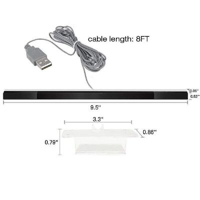 Wired Remote Sensor Bar Reciever Sensor Bar USB Replacement