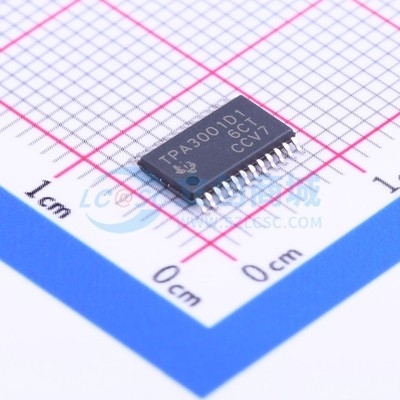 音频功率放大器 TPA3001D1PWPR TSSOP-24 TI/德州 电子元器件配单