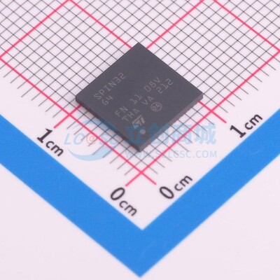 无刷直流(BLDC)电机驱动芯片 STSPIN32G4 VFQFPN-64 ST(意法半导
