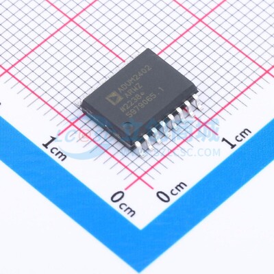 数字隔离器 ADUM2402ARWZ SOIC-16 ADI(亚德诺) 电子元件原装正品