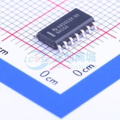 定时器/计时器 NA556DR SOIC-14 TI/德州 电子元器件配单原装正品