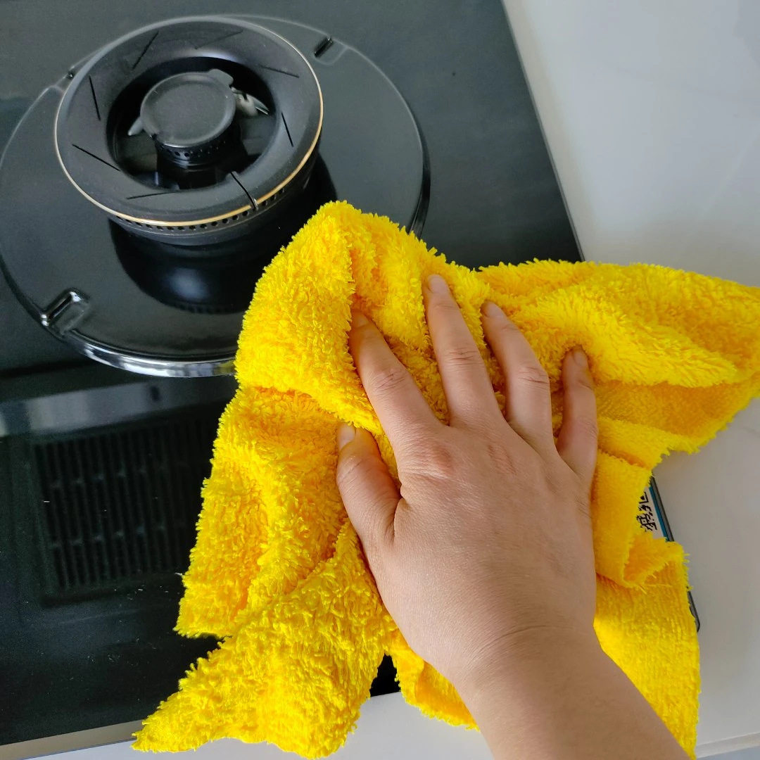 40*40cm高低毛清洁抹布纤维百洁布抹布清洁巾抹布