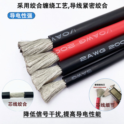 特软硅胶线华伦美景AWG