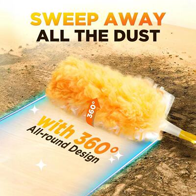 亚马逊爆款适配Swiffer Heavy Duster一次性360度静电除尘掸替换