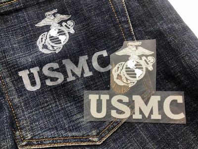 美利坚洋行独家USMC系列热转印贴纸DIY衣服烫画贴