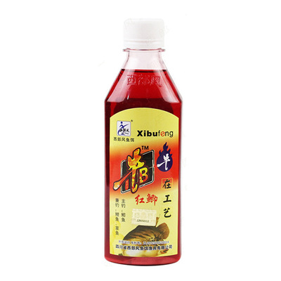西部风鱼饵 牛B鲫 红鲫 液体水剂 鲫鱼饵料 小药添加剂 300ML