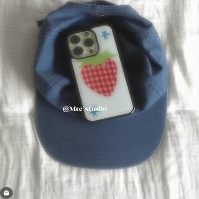 金玟池同款ins小众复古手机壳韩