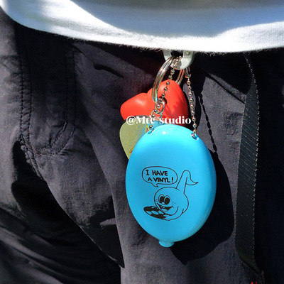 韩国ins博主同款时尚零钱包挂件