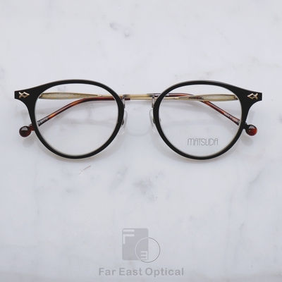 松田MATSUDA眼镜M3114日本手工中金板材钛金属全框眼镜架男女款