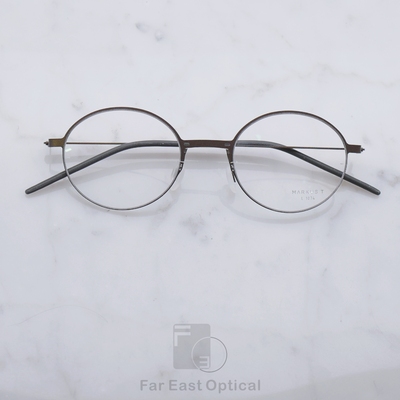 MarkusT近视镜架L1074眼镜德国轻薄纯钛椭圆框鹅蛋近视镜男女镜框