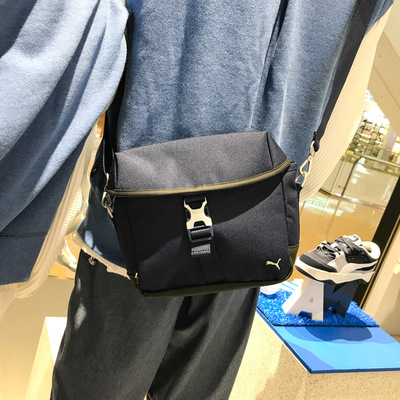 PUMA彪马正品男包女包2024新款休闲时尚单肩背包斜挎包 090304-01