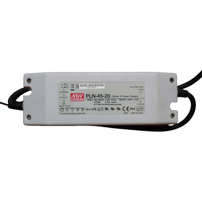 明纬电源 PLN-45-12    45W单组输出LED开关电源ClassII电源