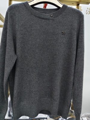 专柜正品YAYI-6839圆领洋气百搭休闲潮流显瘦针织羊毛衫2025冬女