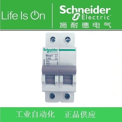 正品 施耐德OSM-KG断路器/空开OSMC32N2C10KG 2P C10A