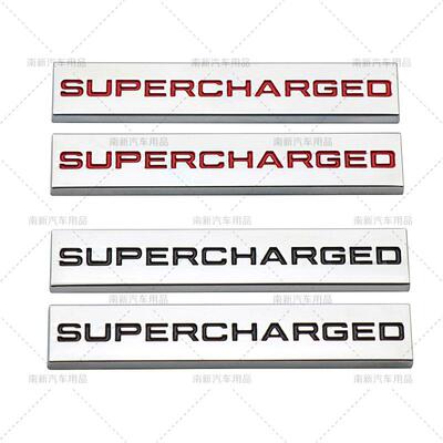 适用于SUPERCHARGED金属叶子板贴标 车贴标