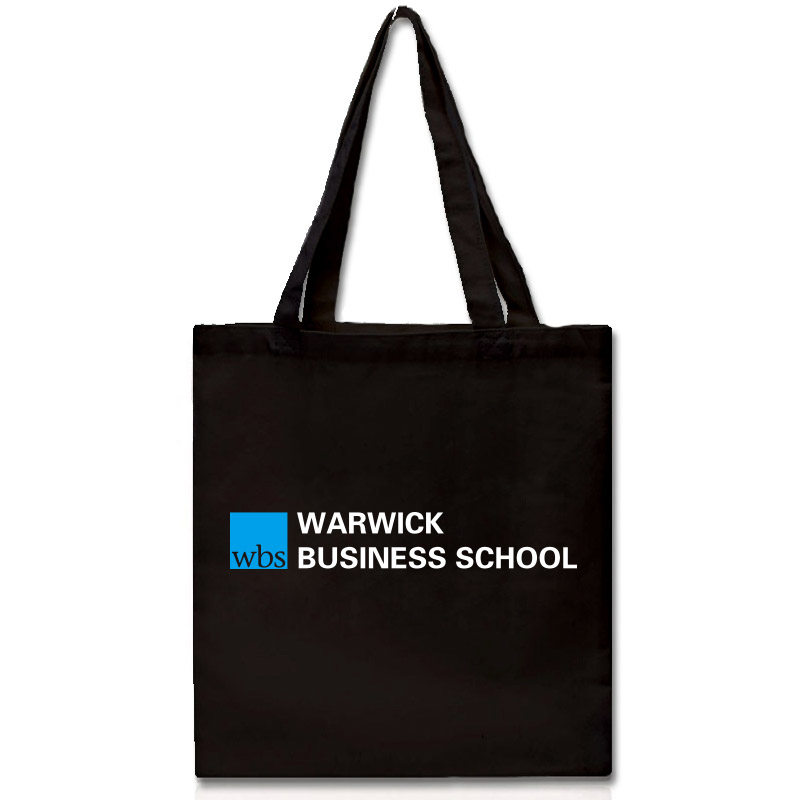 新品华威商学院Warwick Business帆布小方包纪念品单肩环保购物袋