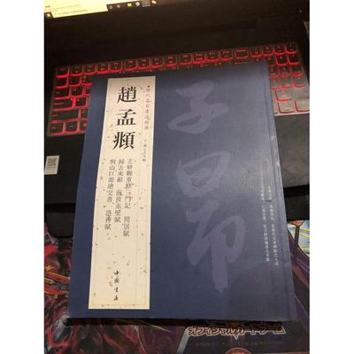 （正版包邮）历代名家书法经典赵孟頫9787514903157中国书店