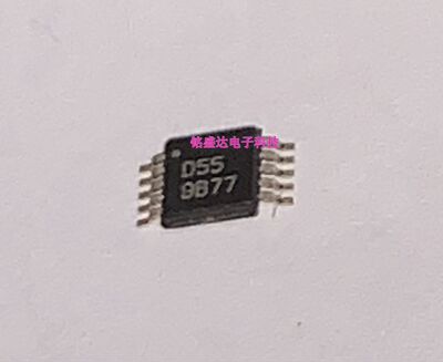 原装芯片 OPA2355DGSA 丝印D55 MSOP10 视频放大器IC实物拍摄