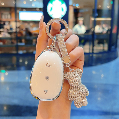 适用长安启源a07钥匙套q07女2025款a06新能源a05扣q05遥控锁匙包