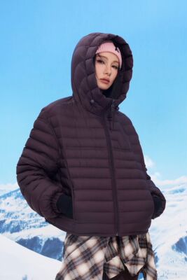 拓谷潮牌正品2026秋冬新款女装短款休闲羽绒服D62615