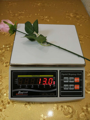 百仕特电子秤BWS-SXR-30电子计重秤0.1g6kg15公斤3kg配料称克厦门