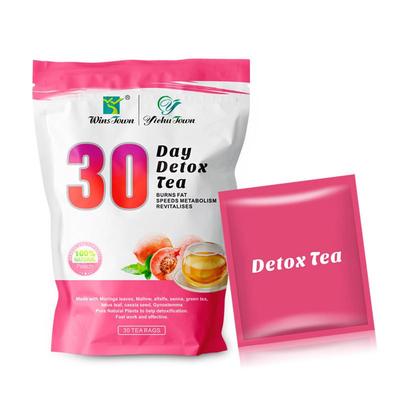 30days detox tea Fruit Diet Tea slimming tea Peach Tea蜜桃茶