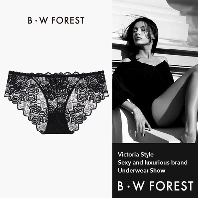 维多利亚蕾丝内裤女2026新款法式性感薄款透气无痕纯棉女生三角裤