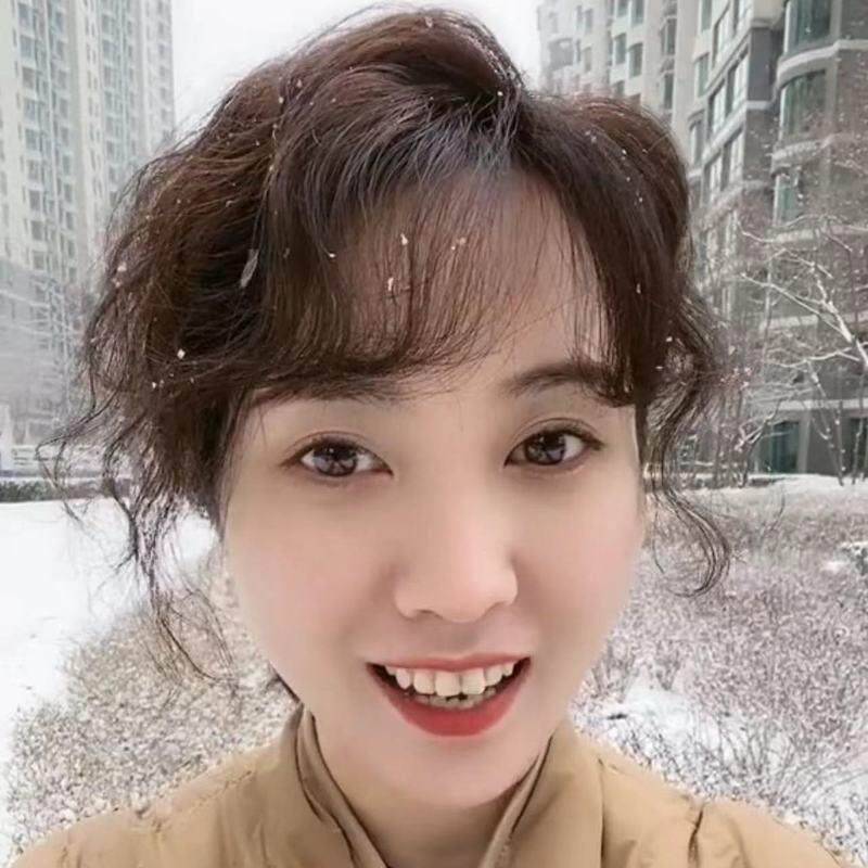 新款假发女长发羊毛卷玉米烫长卷发 发片 轻薄中长发 假发片