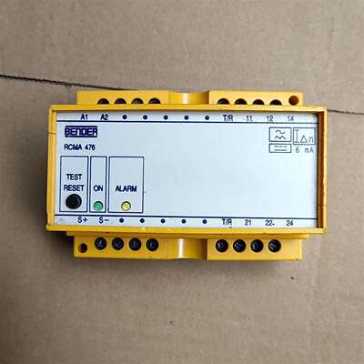 可维修BENDER本德尔绝缘检测器 RCMA 476，正品，