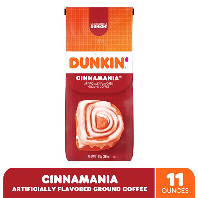 Dunkin' Donuts-唐恩都乐阿拉比卡肉桂咖啡卷调味咖啡粉 311g