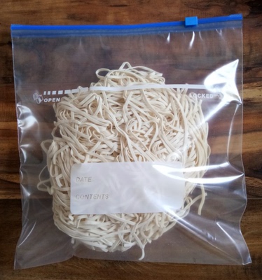 出口品质厨房大号加厚保鲜袋食品密封袋冰箱冷冻袋拉扣袋15枚