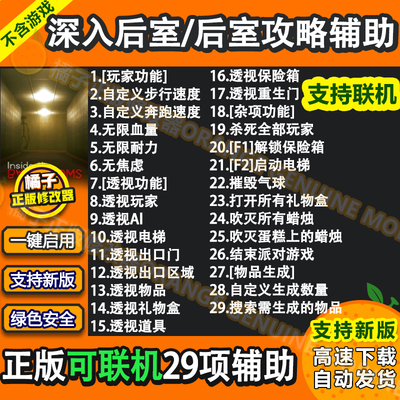 后室攻略/深入后室正版联机辅助