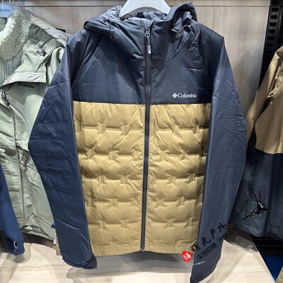 户外金点热能连帽羽绒服650蓬