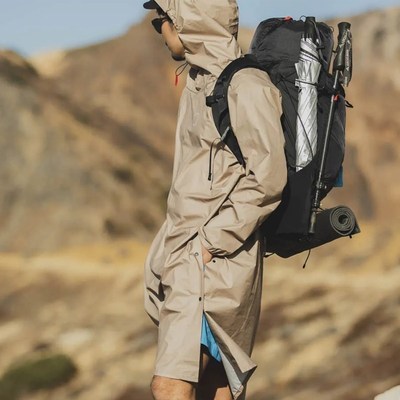 山之道Yamatomichi UL All-weather Long Hoody户外男/女防水长衣